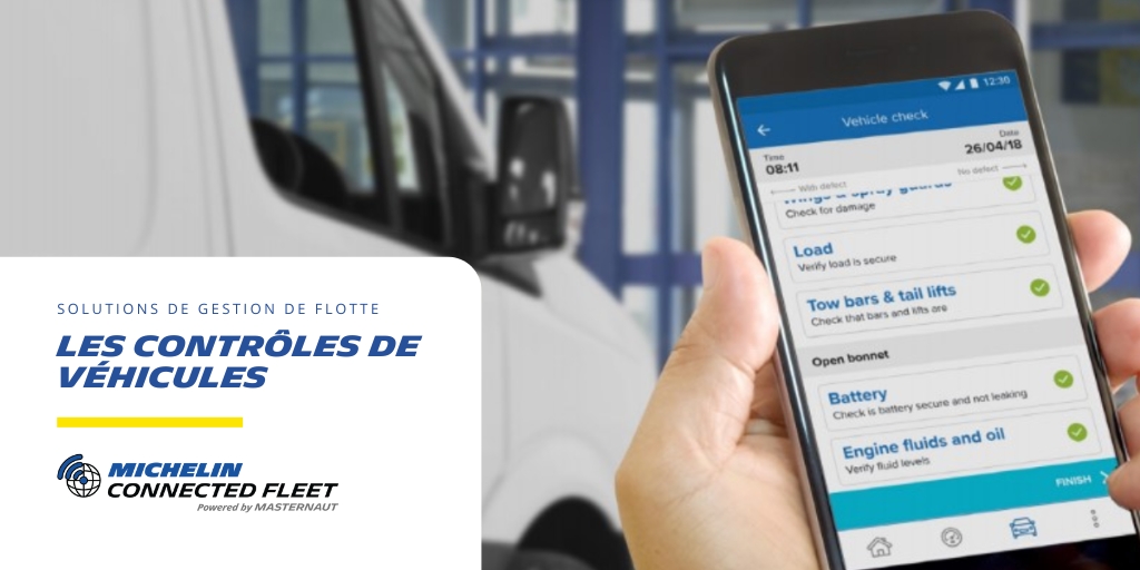 Application de gestion de véhicule connecté | MICHELIN Connected Fleet